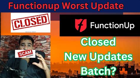 Worst Update By Functionup This Update Will Make The Functionup Off The Market Must See