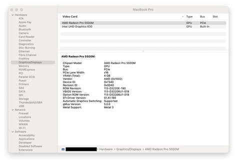 About In System Settings Shows Intel Uhd Graphics But System Report