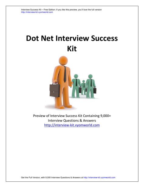 Dotnet Interview Success Kit Pdf Component Object Model C Sharp