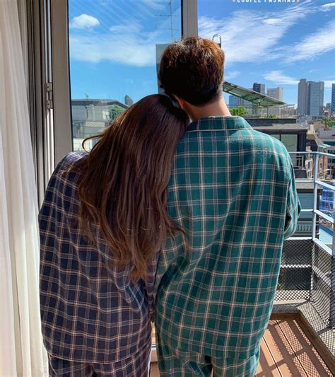 70할인 위드미 체크 커플 파자마 잠옷 세트팬츠형 2color 에이블리