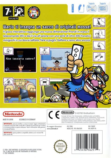 Warioware Smooth Moves Box Cover Art Mobygames