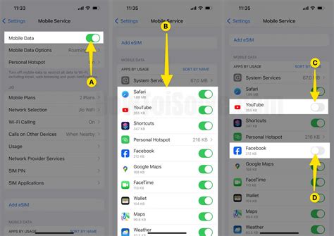 How To Limit Cellular Data Usage On Iphone Ipad Ios 17 Update