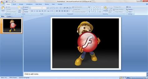 How To Add A Flash Movie Into Powerpoint Flash Powerpoint