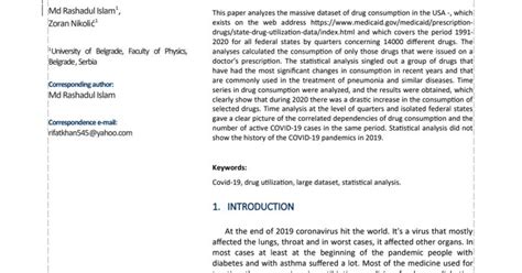 Rashadul Islam On Linkedin This Is A Short Paper I Wrote With
