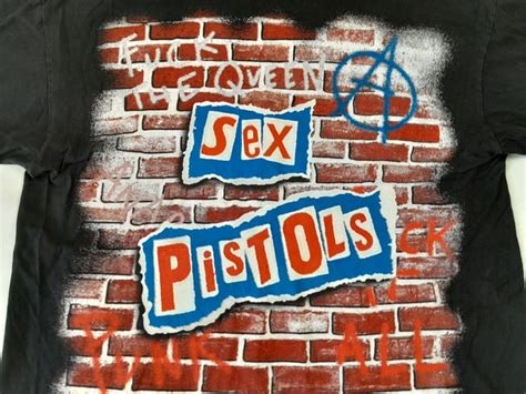 Vintage 90s Sex Pistols T Shirt Seanscoilvintage