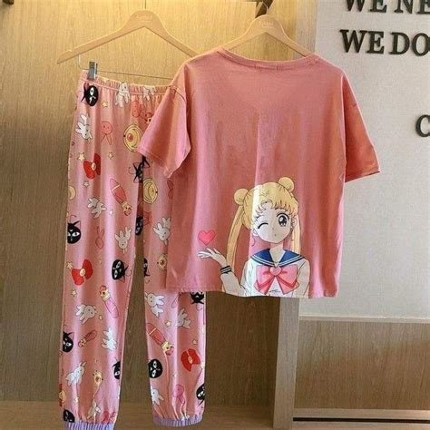 Cartoon Cute Sailor Moon Pajamas Set Mm Pajama Set Sailor Moon Outfit Dress Giveaway
