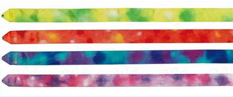 Ribbon Chacott 5m Tie Dye Col 351 Tomato Red FIG Art 97 28351