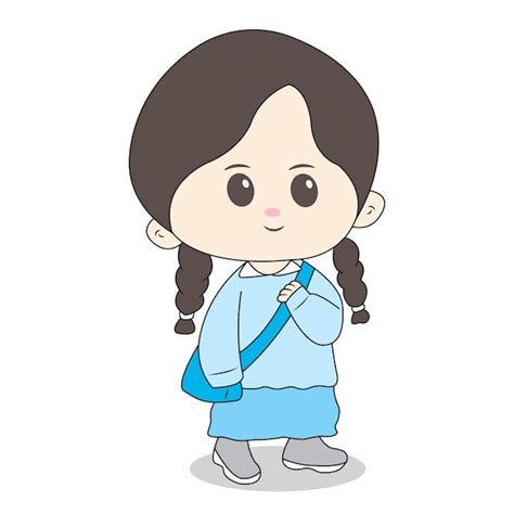 Premium Vector Cute Chibi Character