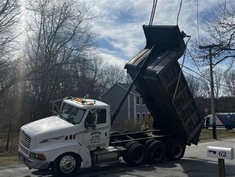 Raised Dump Truck Bed Snags Power Lines In Freetown New Bedford Guide