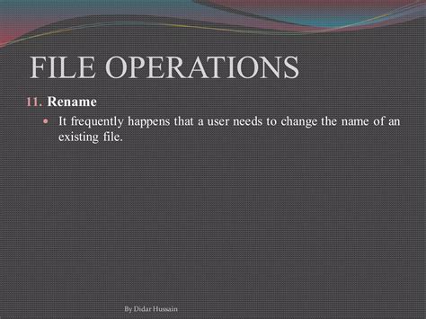File System PPT