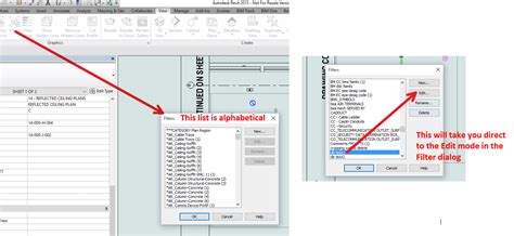 Access Revit View Filters In An Alphabetical List What Revit Wants
