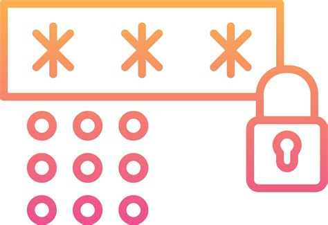 Passcode Vecto Icon 38109202 Vector Art At Vecteezy