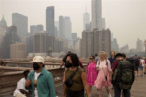Incendi In Canada Fumo E Cenere Avvolgono New York In Città Tornano