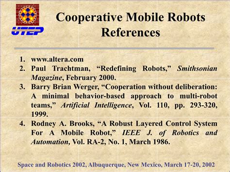 Ppt Design And Implementation Of Cooperative Mobile Robots Powerpoint