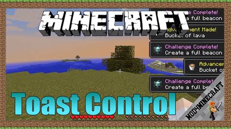 Toast Control Mod 1 16 5 1 15 2 1 12 2 And Tutorial Downloading And Installing For Minecraft Youtube