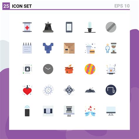 25 Thematic Vector Flat Colors And Editable Symbols Of Education Blade