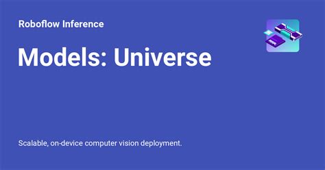 Universe Models Roboflow Inference