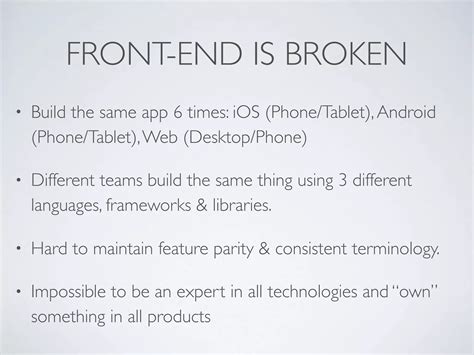 Introduction To React Native And Redux Ppt