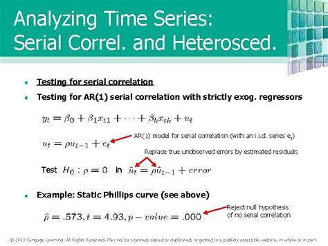 Serial Correlation And Heteroscedasticity In Time Series Regressions