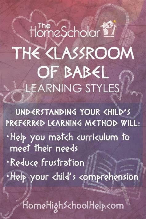 the classroom of babel learning styles hs blog