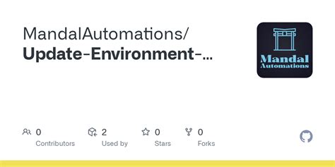 Github Mandalautomationsupdate Environment Variable
