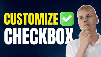 How To Customize Checkbox With React