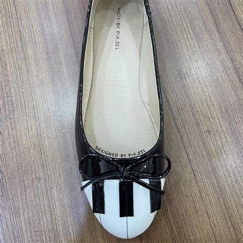 Piano Shoes Leather Ballet Flats 🎹🖤 Wont Be Able Depop