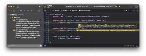 Swift Concurrency Does Exposing A Combine Publisher Of An Actor As A Nonisolated Property