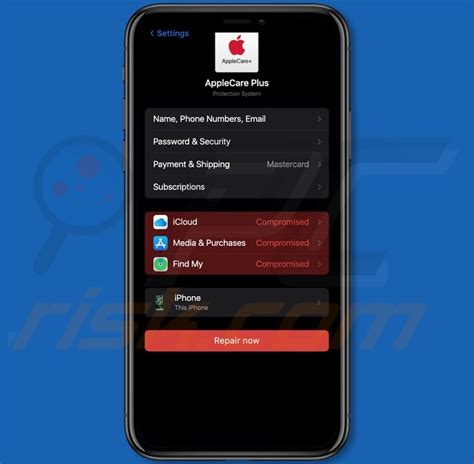 Your Device Apple Iphone Has Been Hacked Pop Up Scam Mac Removal
