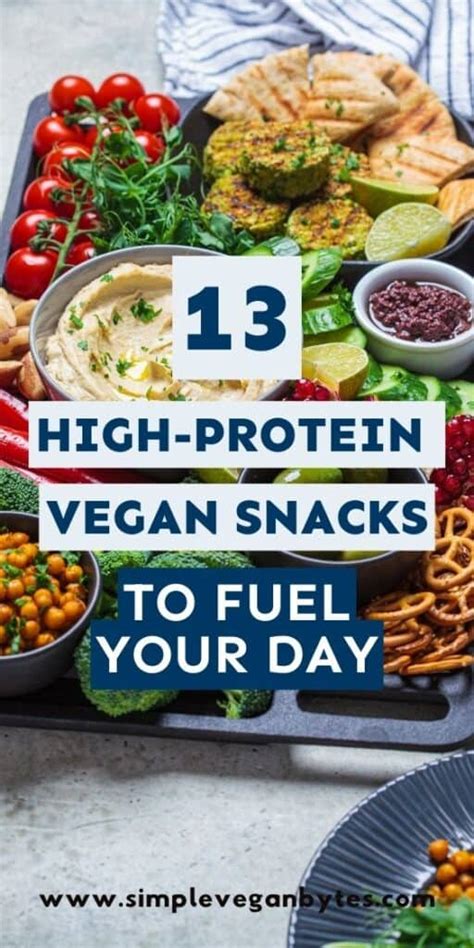 13 High Protein Vegan Snacks That Will Energize Your Day
