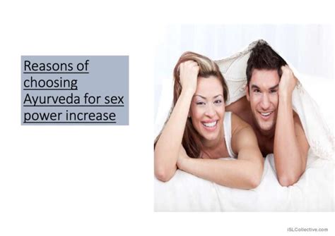 Reasons Of Choosing Ayurveda For Sex English ESL Powerpoints
