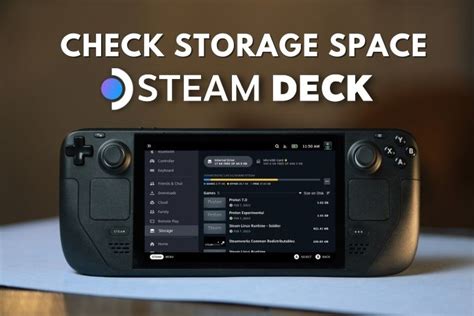 How To Check Storage Space On Steam Deck Beebom