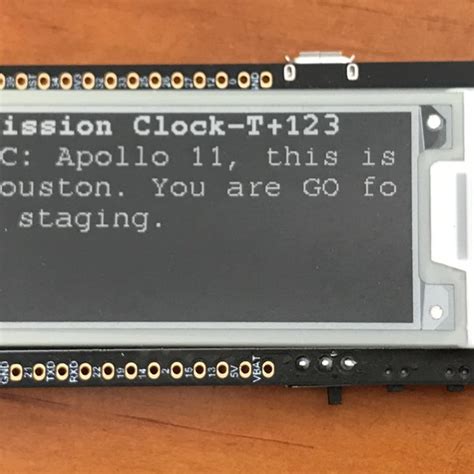 apollo 11 live on the esp32