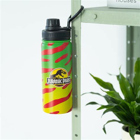 Jurassic Park Metal Hot And Cold Explorer Bottle 500ml 17 Oz Rexys