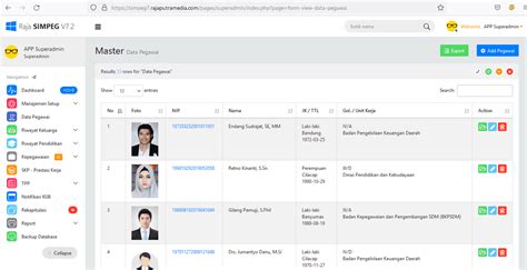 Download Program Aplikasi Kepegawaian Simpeg My Sapk Bkn
