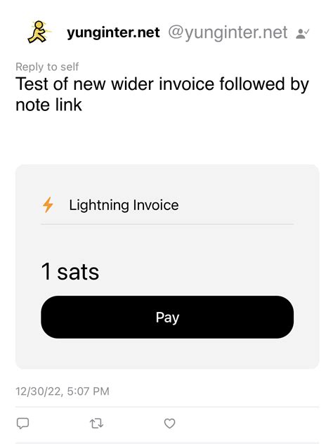 Note Link Interaction With Invoice · Issue 193 · Damus Iodamus · Github