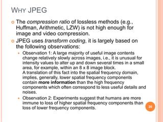 Image Compression And Jpeg PPTX Computing Technology Computing