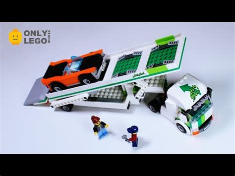 LEGO 60305 Car Transporter - 트럭 스포츠카 (4K) - YouTube
