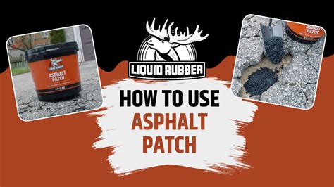 Asphalt Patch Liquid Rubber