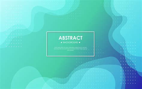 Abstract Blue Green Gradient Dynamic Wavy Fluid Shape Composition Background 11765502 Vector Art