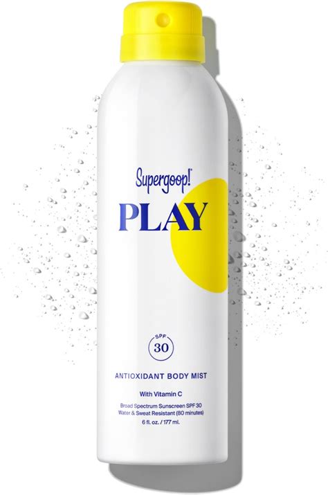 Supergoop Play Antioxidant Body Mist With Vitamin C 6 Fl