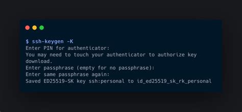 Using Yubikey Resident Keys For Git And Ssh On Macos Dev Community
