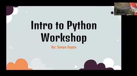 Girlsincs Hackathon Intro To Python Youtube