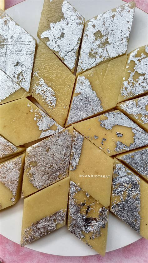 Kaju Katali Kaju Barfi Recipe Indain Sweets Candid Treat