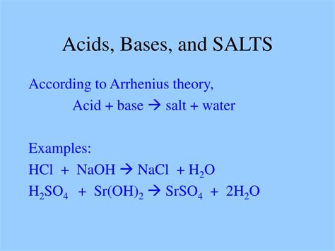 Ppt Acids Bases And Salts Powerpoint Presentation Free Download Id 5348517