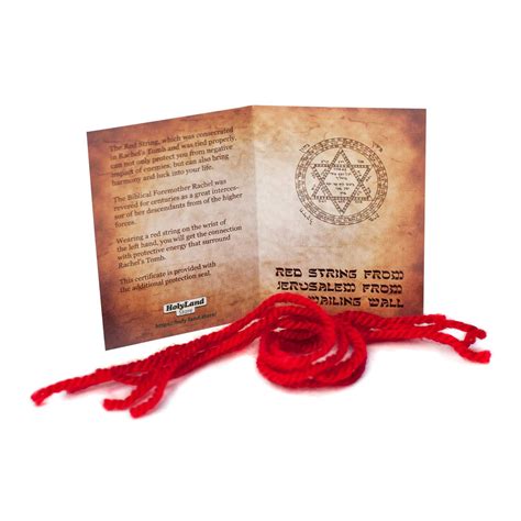 5 Pcs Authentic Kabbalah Red String Protection Bracelet Rachels Tomb