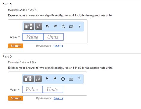 Solved Problem Part A The Angular Acceleration Of A Chegg