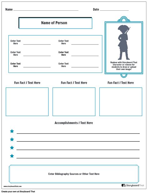 Biography Worksheets — Biography Graphic Organizers Worksheets Library