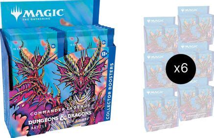 Commander Legends Battle For Baldurs Gate Collector Booster Display