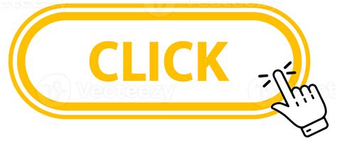 Click Button With Pointer Clicking Web Button Finger Pressing Click To Click Here Concept
